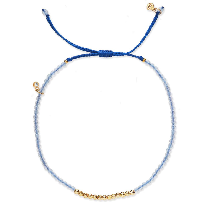 Gold Line Stone Beaded Bracelet – TAI JEWELRY