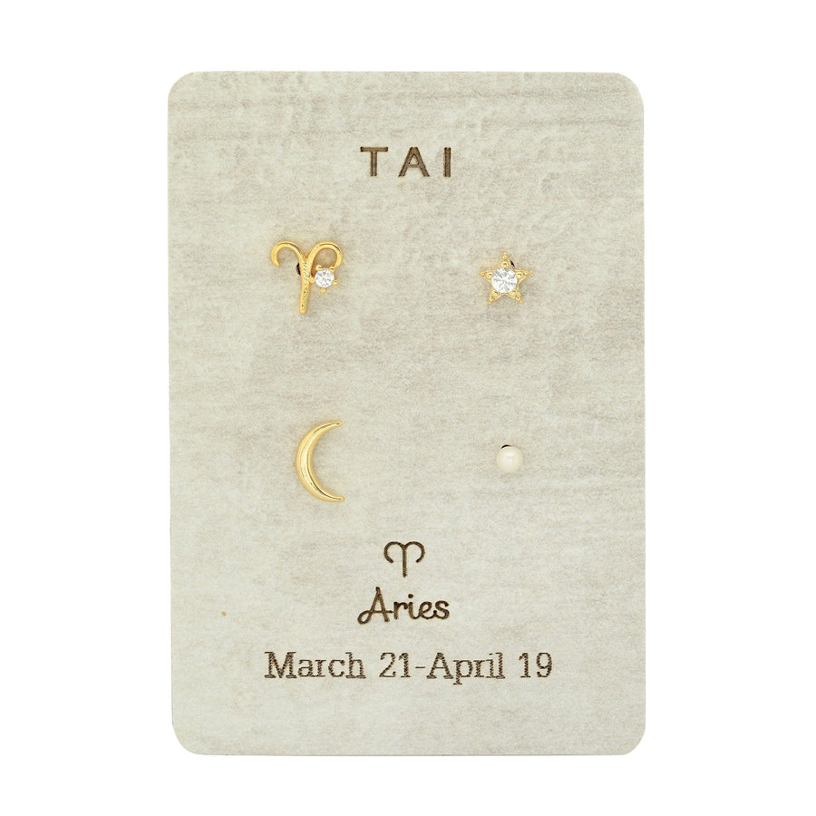 Zodiac Celestial Stud Pack – TAI JEWELRY