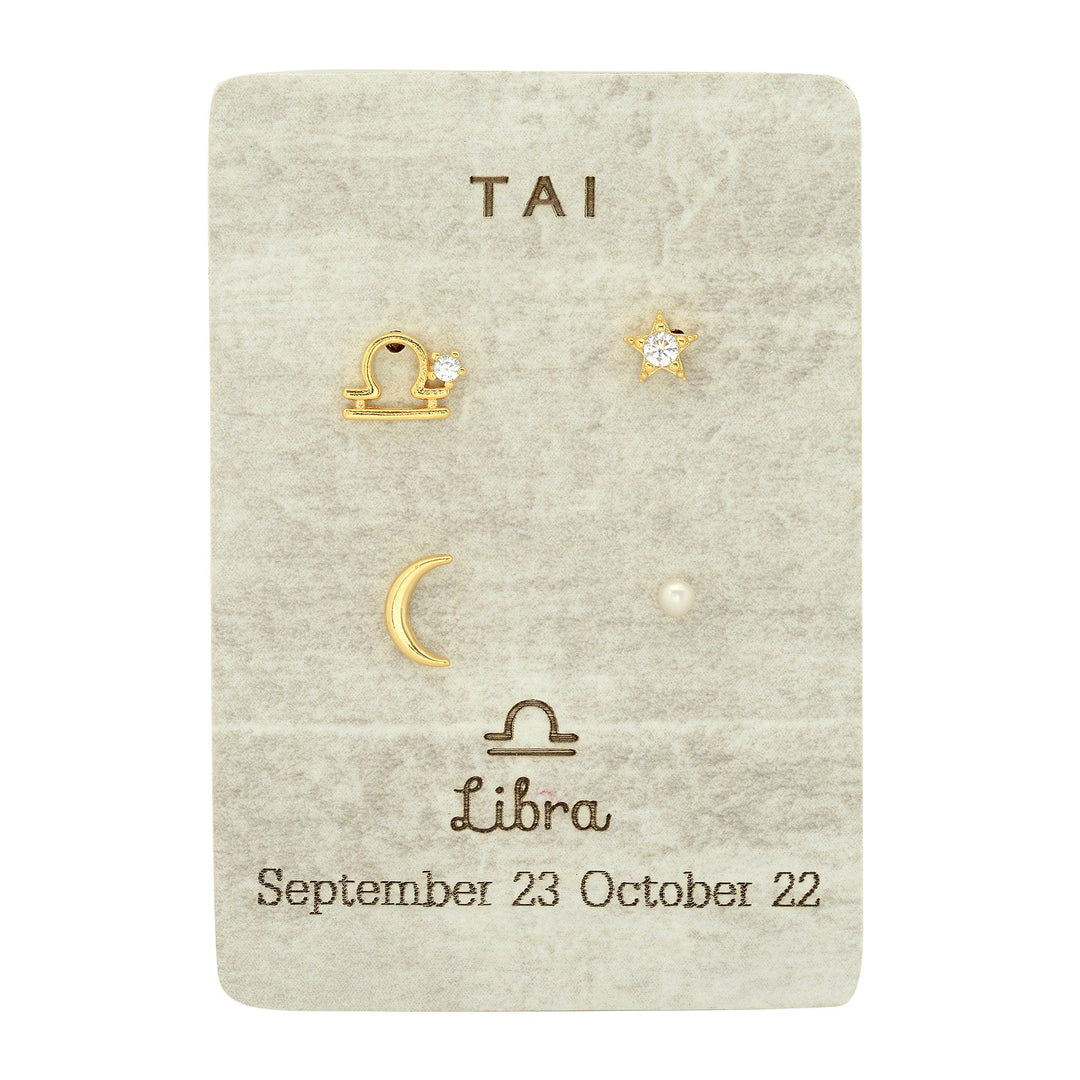 Zodiac Celestial Stud Pack – TAI JEWELRY