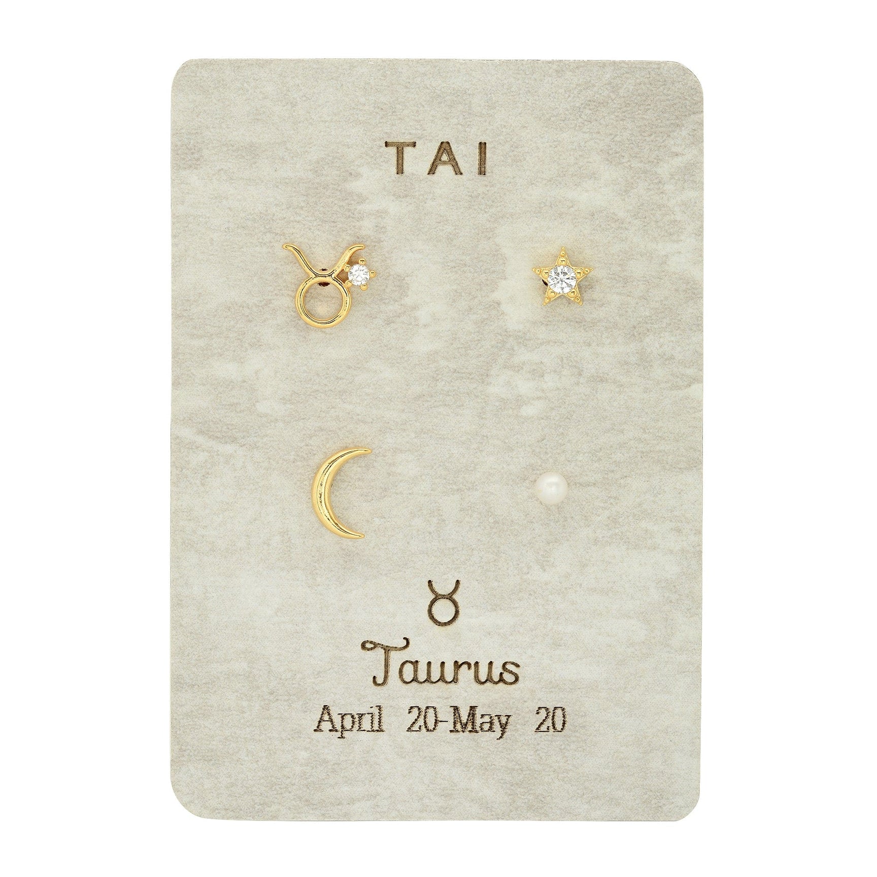 Zodiac Celestial Stud Pack – TAI JEWELRY