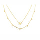 Double Layer Starburst Necklace – TAI JEWELRY