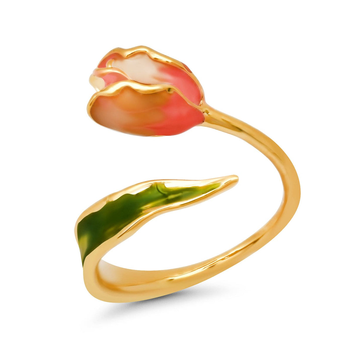 Tulip Open Ring – TAI JEWELRY